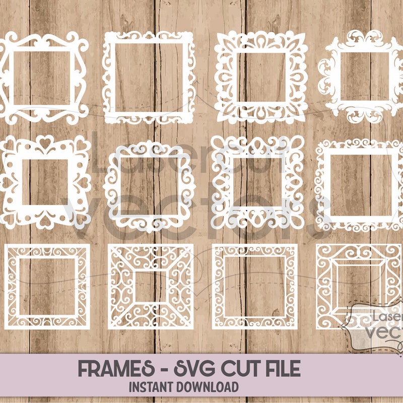 Frames Die Cut Crafts - Etsy