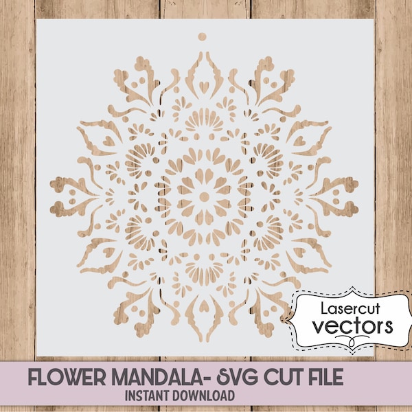 Bohemian Stencil - Etsy