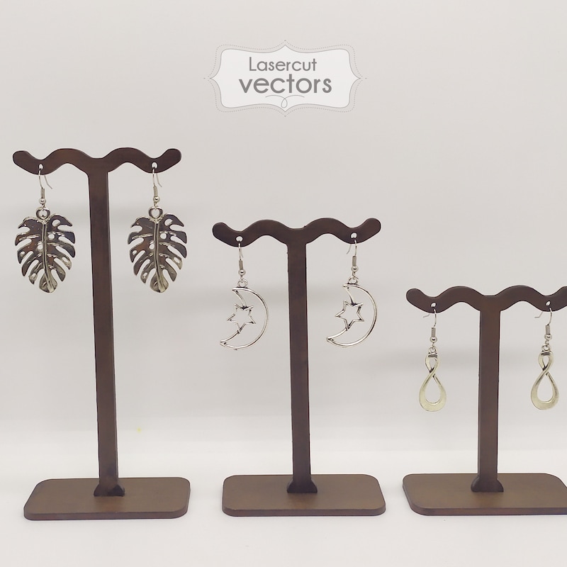 Die Cut Wood Earring - Etsy