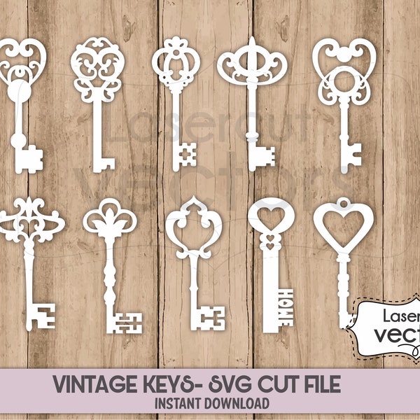Antique Keys - Etsy