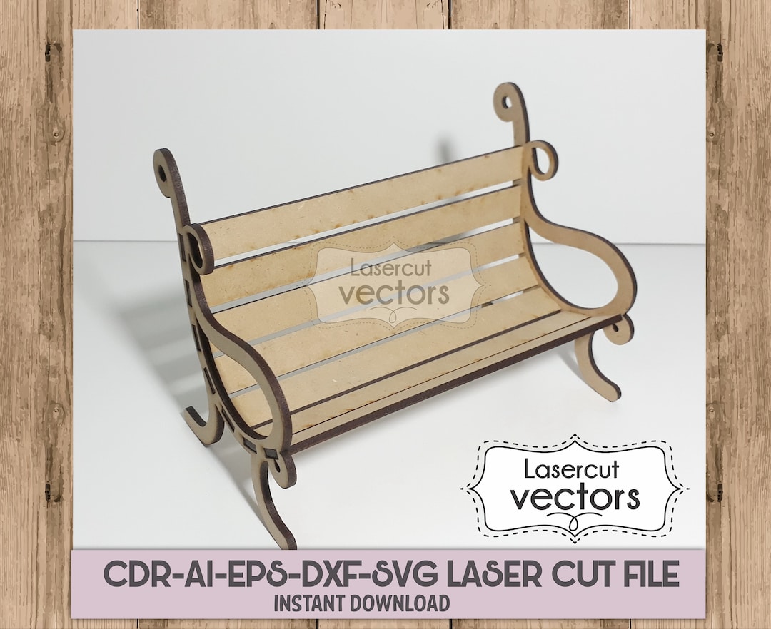 Barbie Doll Bench, Laser Cut CNC Files (digital Download) - Etsy