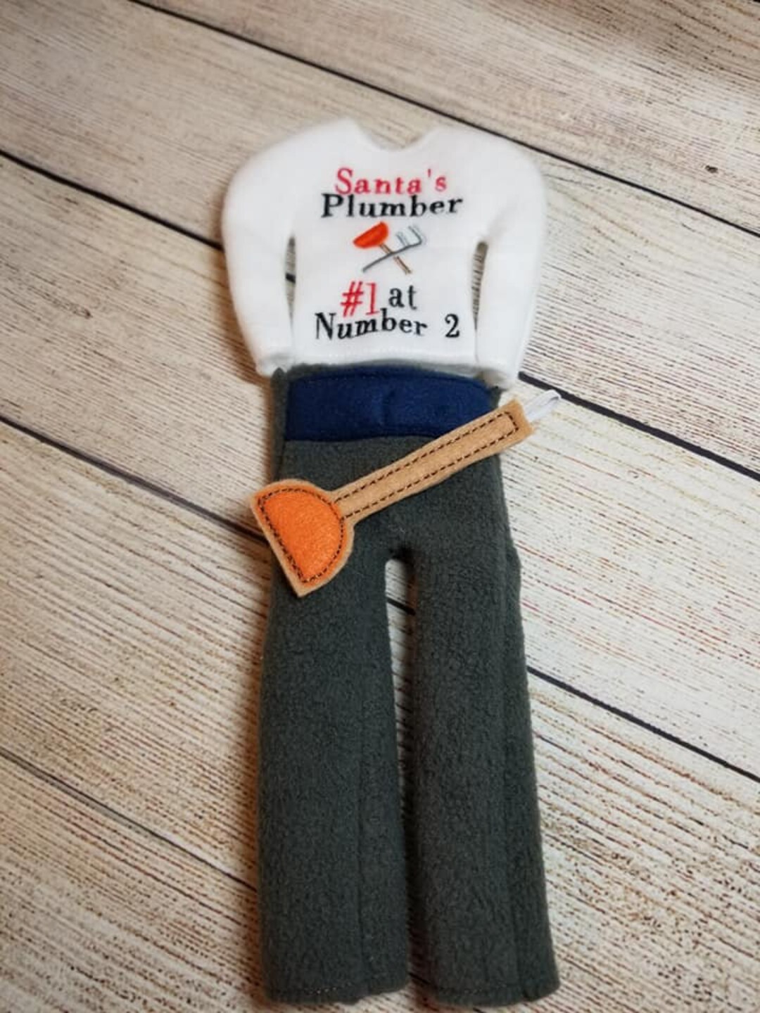 12 Inch Doll Plumber Outfit Christmas-costumes-dress Up - Etsy