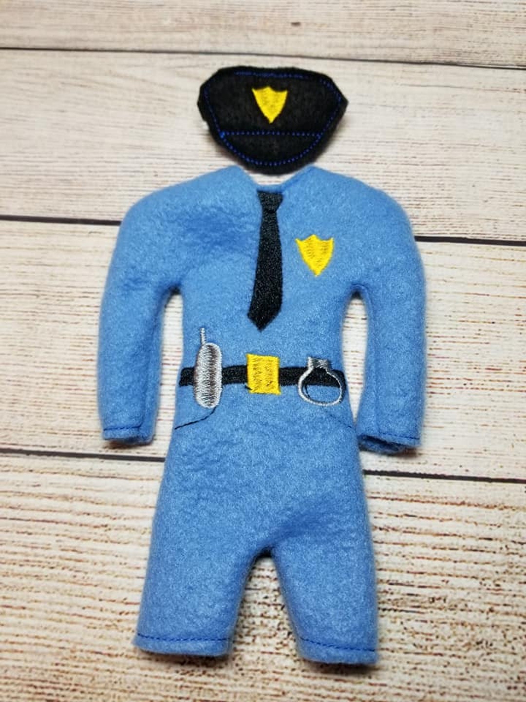 12 Inch Doll Police Officer Hero Outfit Christmas-costumes-dress Up - Etsy