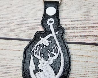 Deer Hunting Key Chain - Etsy