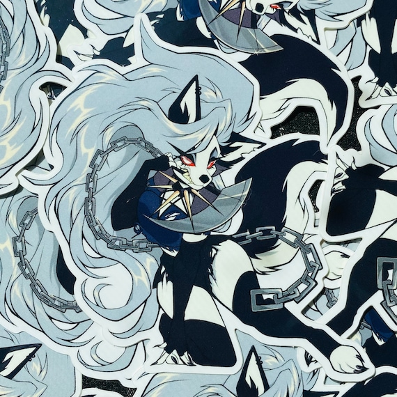 Sticker: Loona Helluva Boss Hellhound - Etsy Norway