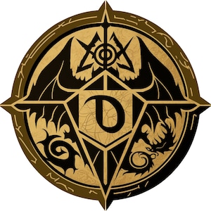 Dungeons and Dragons Inspired Icon Set Digital Download, D&D PNG Image ...