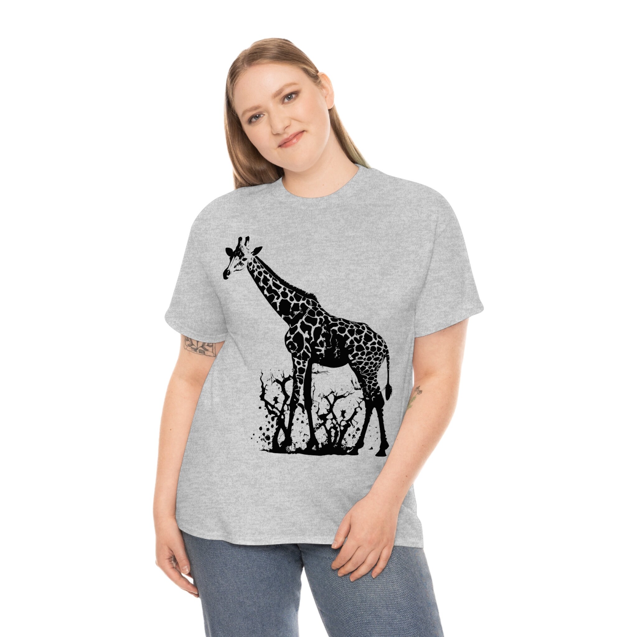 Giraffe SVG Wall Art Digital Download Safari Animal Svg - Etsy