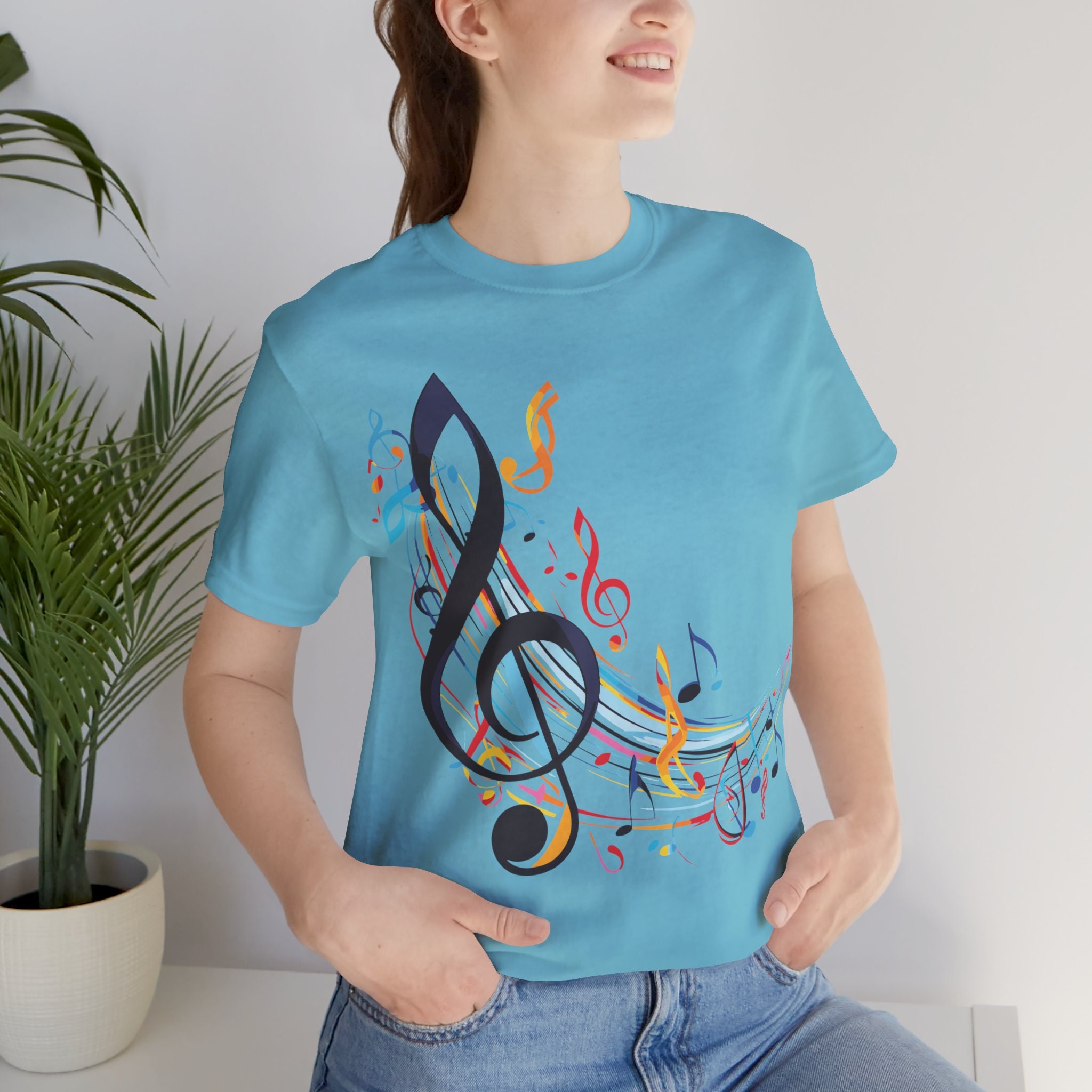 Musical Notes SVG Digital Download Bundle Abstract and Colorful Music ...
