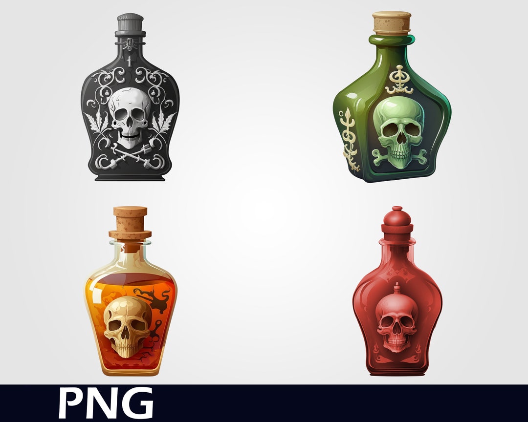 Witch Potion Bottles PNG Clipart, Gothic Halloween, Witchcraft Designs ...