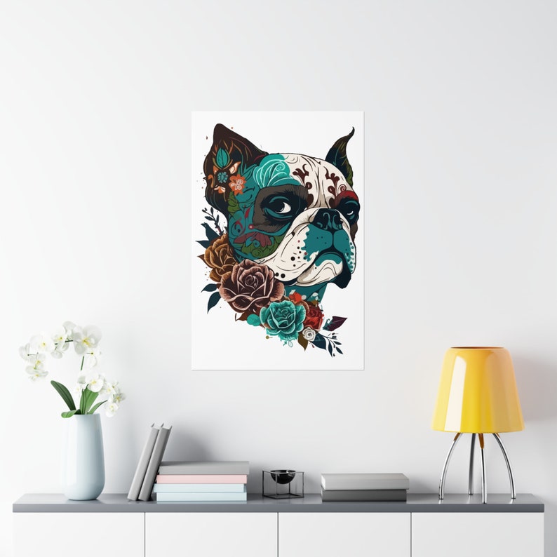 French Bulldog Sugar Skull SVG Digital Download Frenchie PNG - Etsy