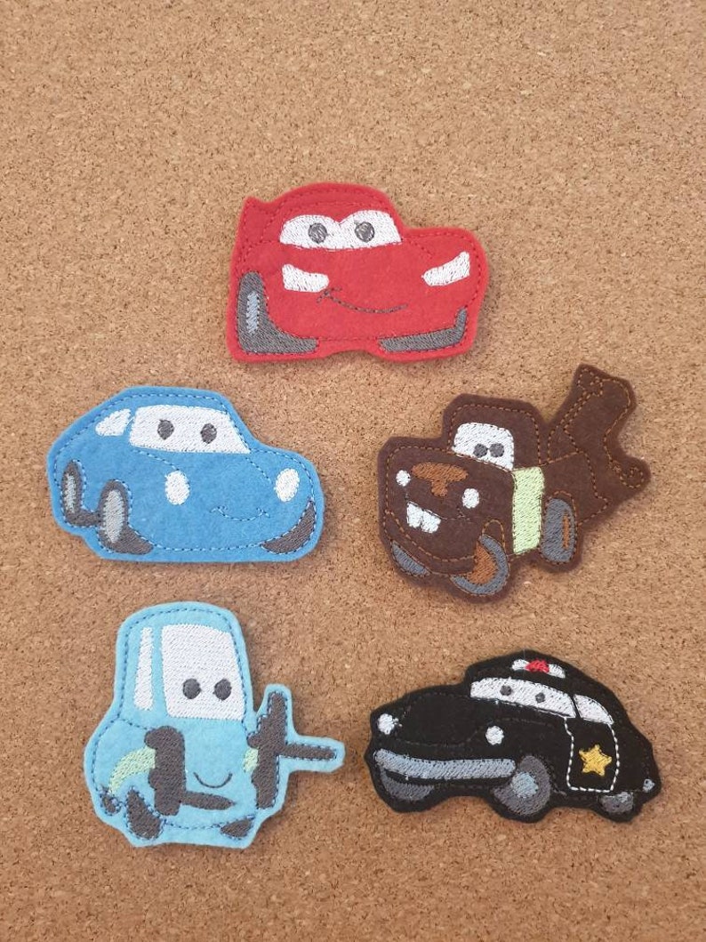 Racing Car and Team Finger Puppets | Etsy