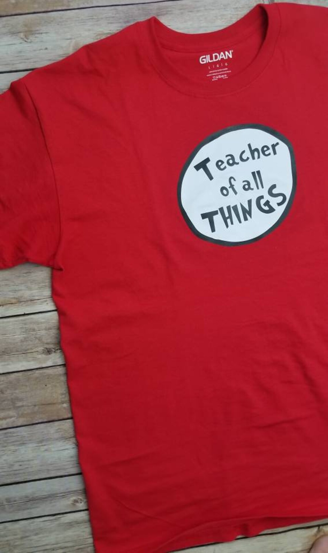 Teacher of All Things Shirt - Etsy