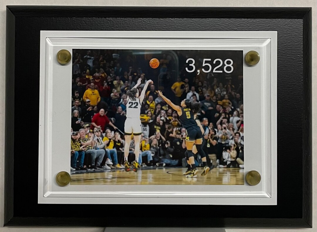 Caitlin Clark Iowa Hawkeyes Framed Photo Plaque for Your lady Cave Wall ...