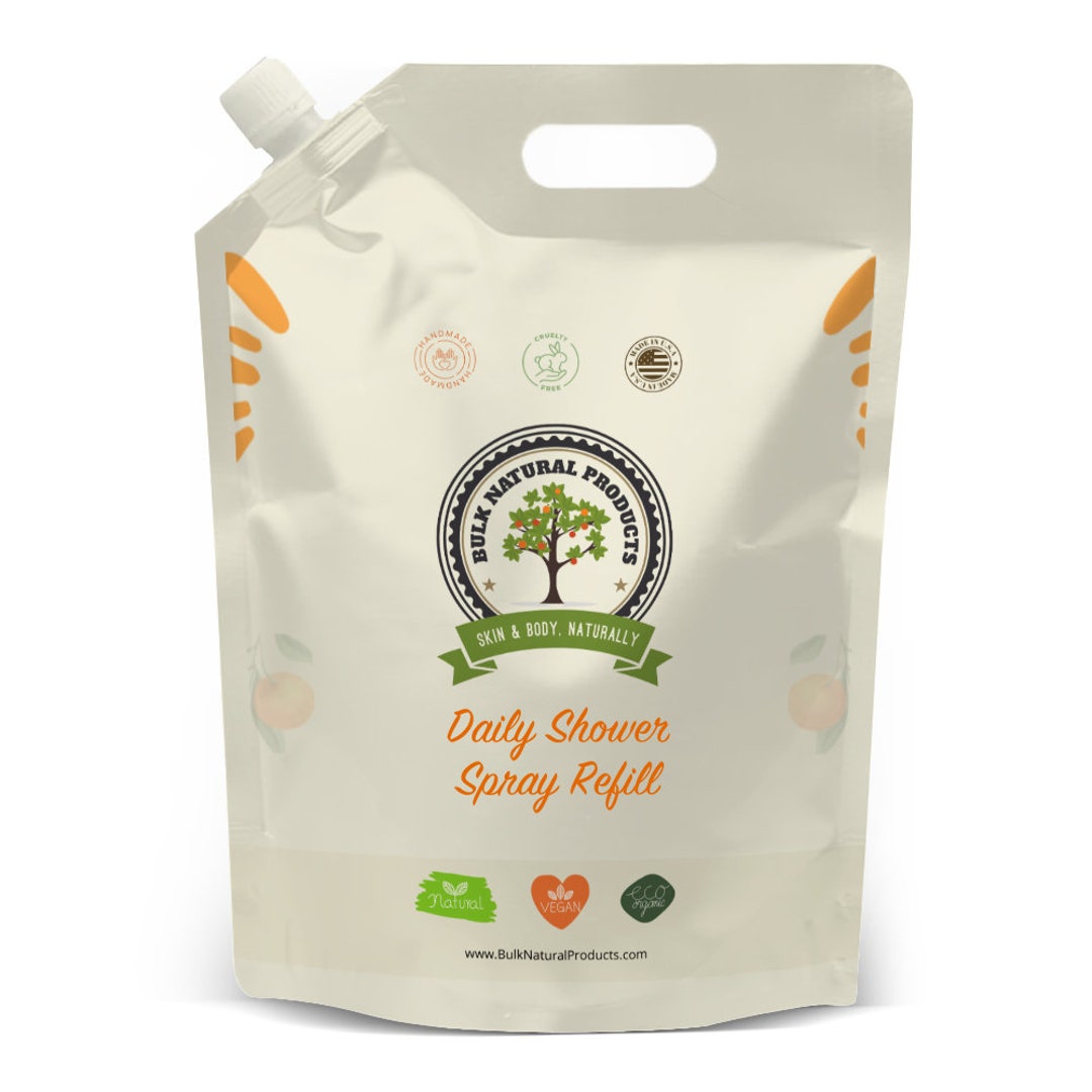 Daily Shower Spray (no-wipe Formula) Refill - Etsy