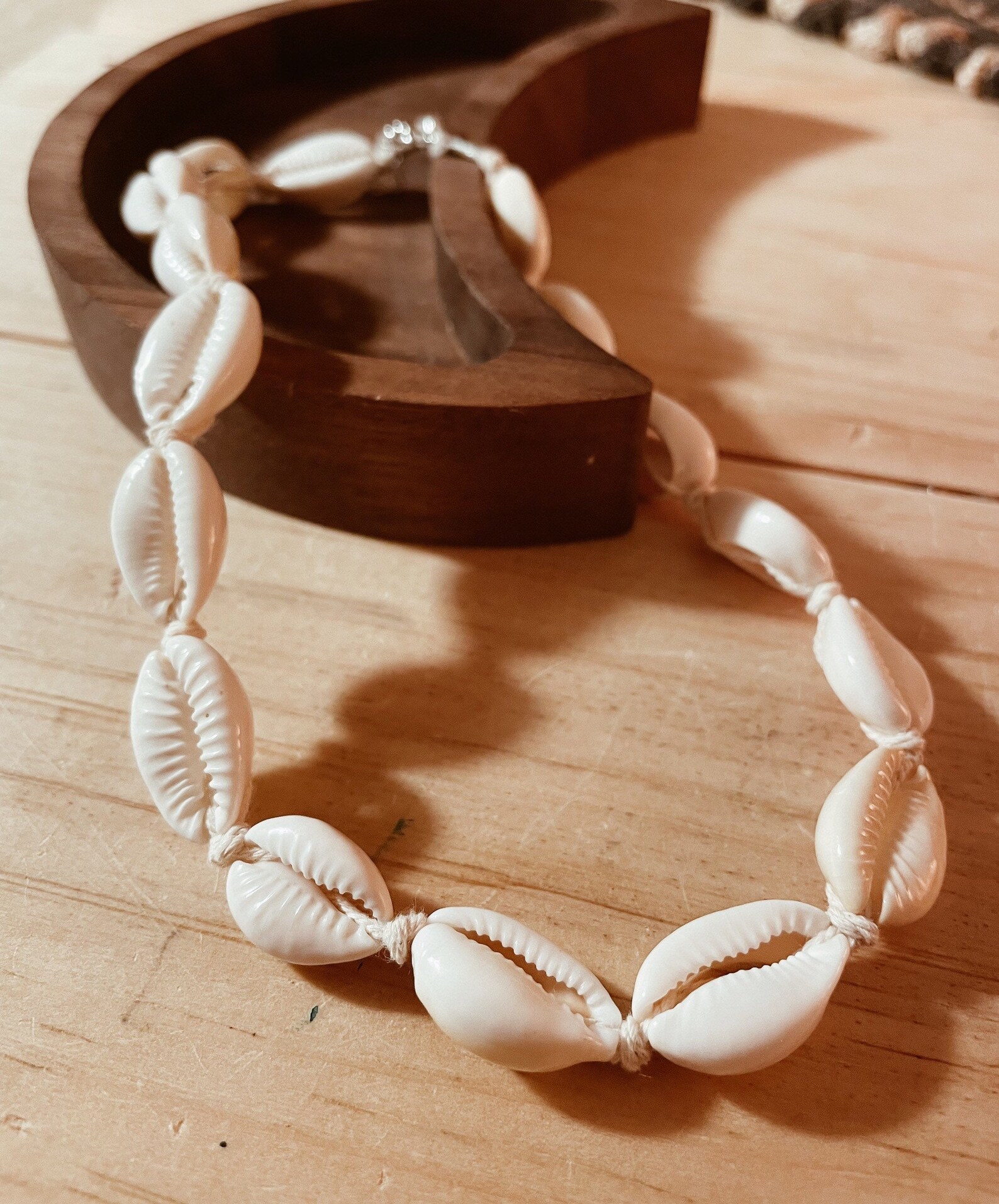 Cowrie Shell Necklace Shell Choker Puka Shell Coker | Etsy
