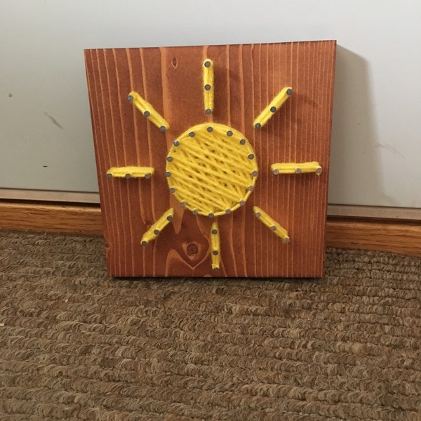 Sun String Art - Etsy