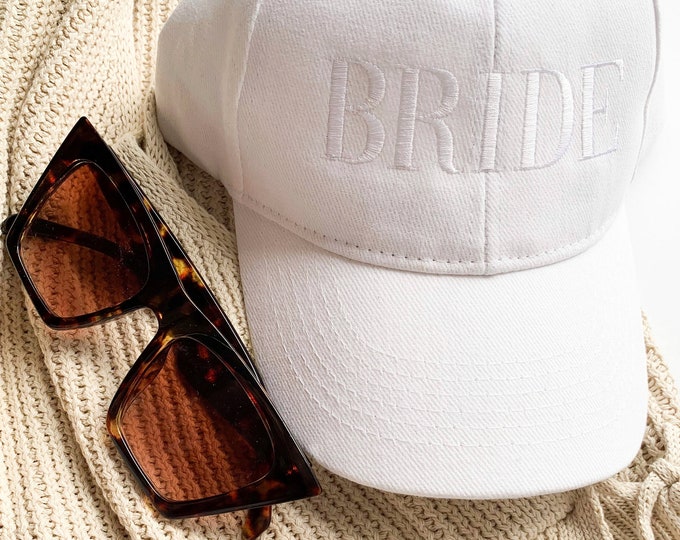 Bride Hat | Bride Cap | Bride Baseball Cap | Bride Summer Hat ...