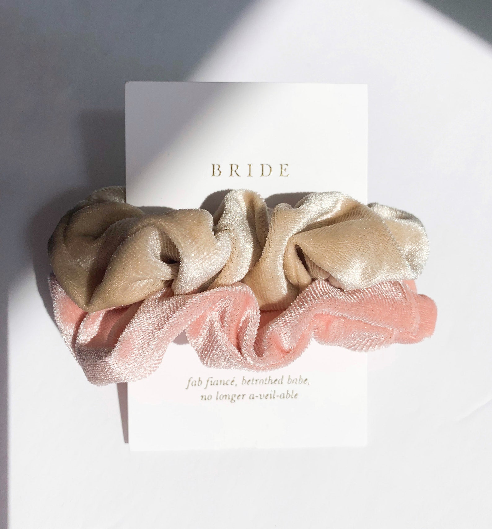 Bridesmaid Scrunchie Bridesmaid Card Bridesmaid Gift - Etsy Canada