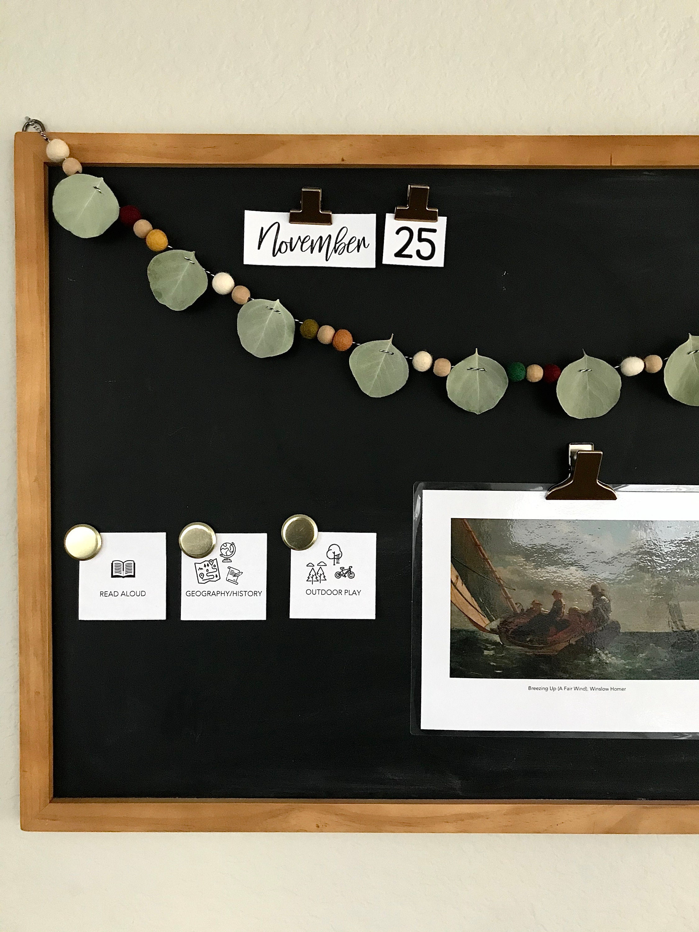 Calendar Number Cards 1 - 31 - Etsy