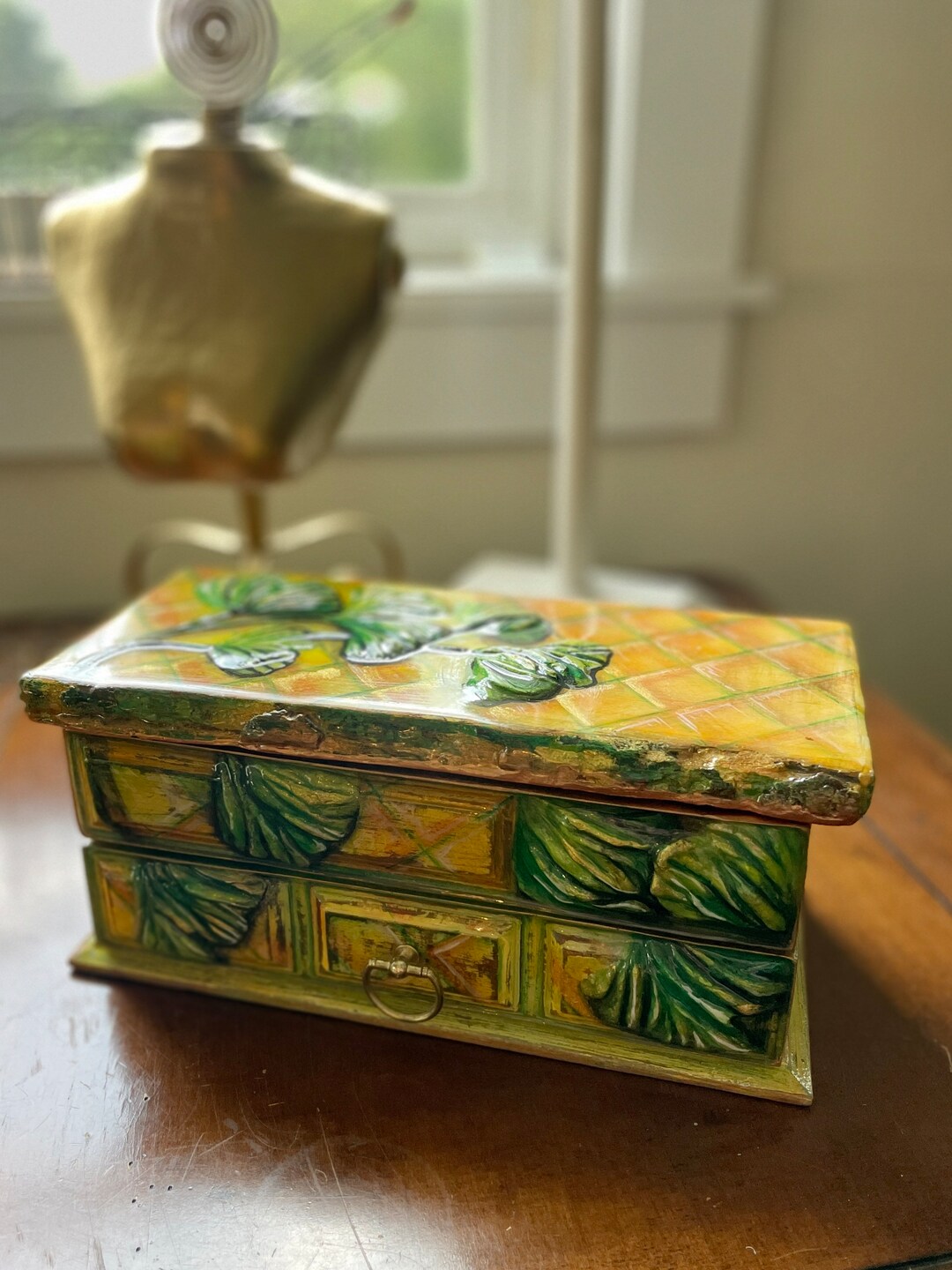 Custom Jewelry Box, Unique Jewelry Box, Deco Jewelry Box, Gift for Mom ...