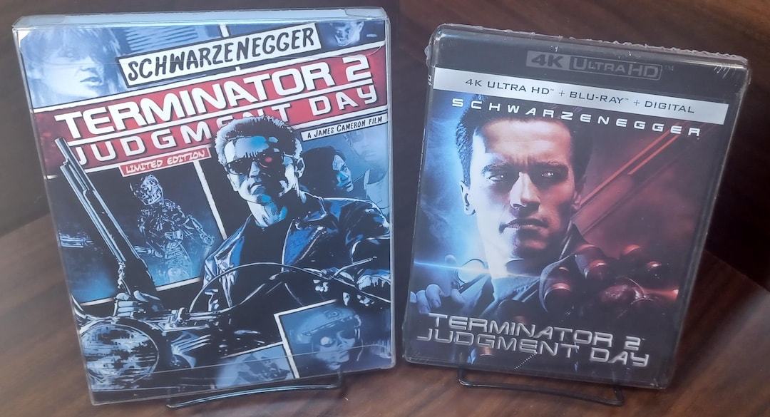 Terminator 2: Judgment Day (4k+blu-ray)-new-custom Slipcover With ...