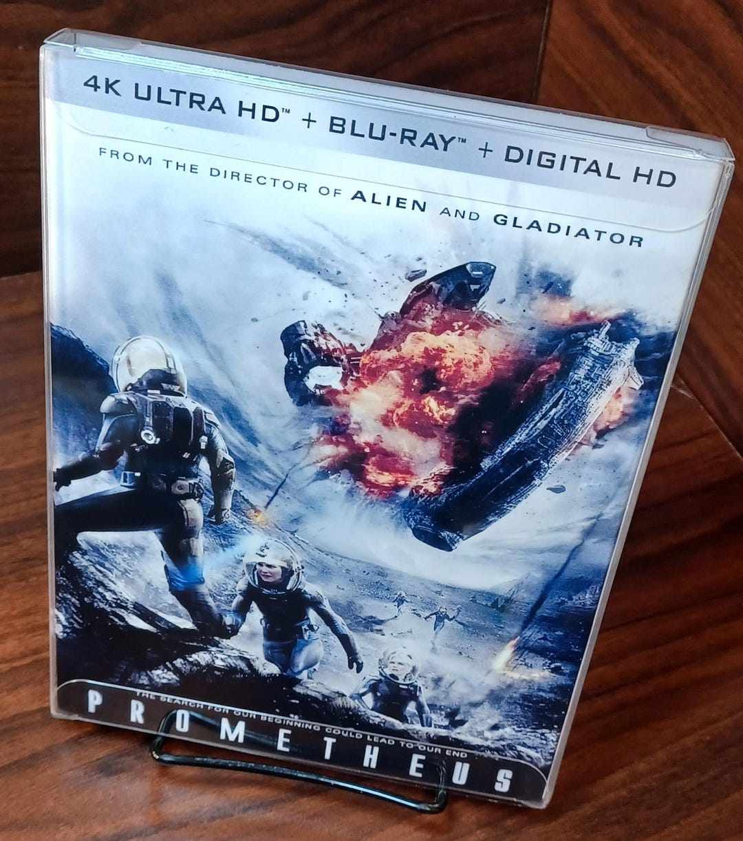 Prometheus (4k)-custom Slipcover ONLY (NO Discs)-w/protective Sleeve ...