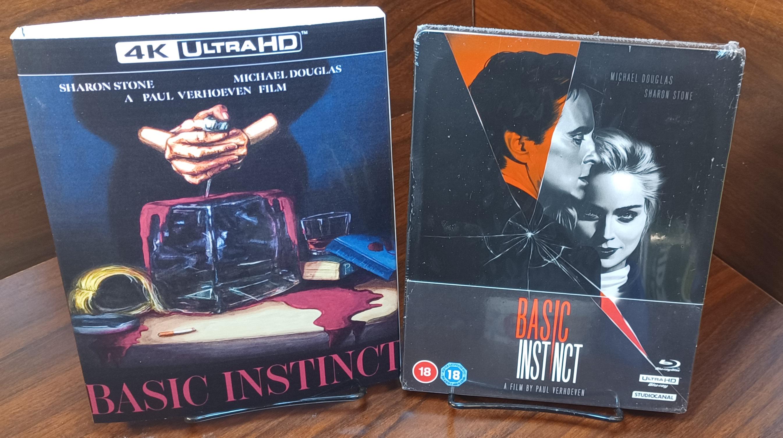Basic Instinct 4K Steelbook - EU Import-custom Slipcover-new-box ...