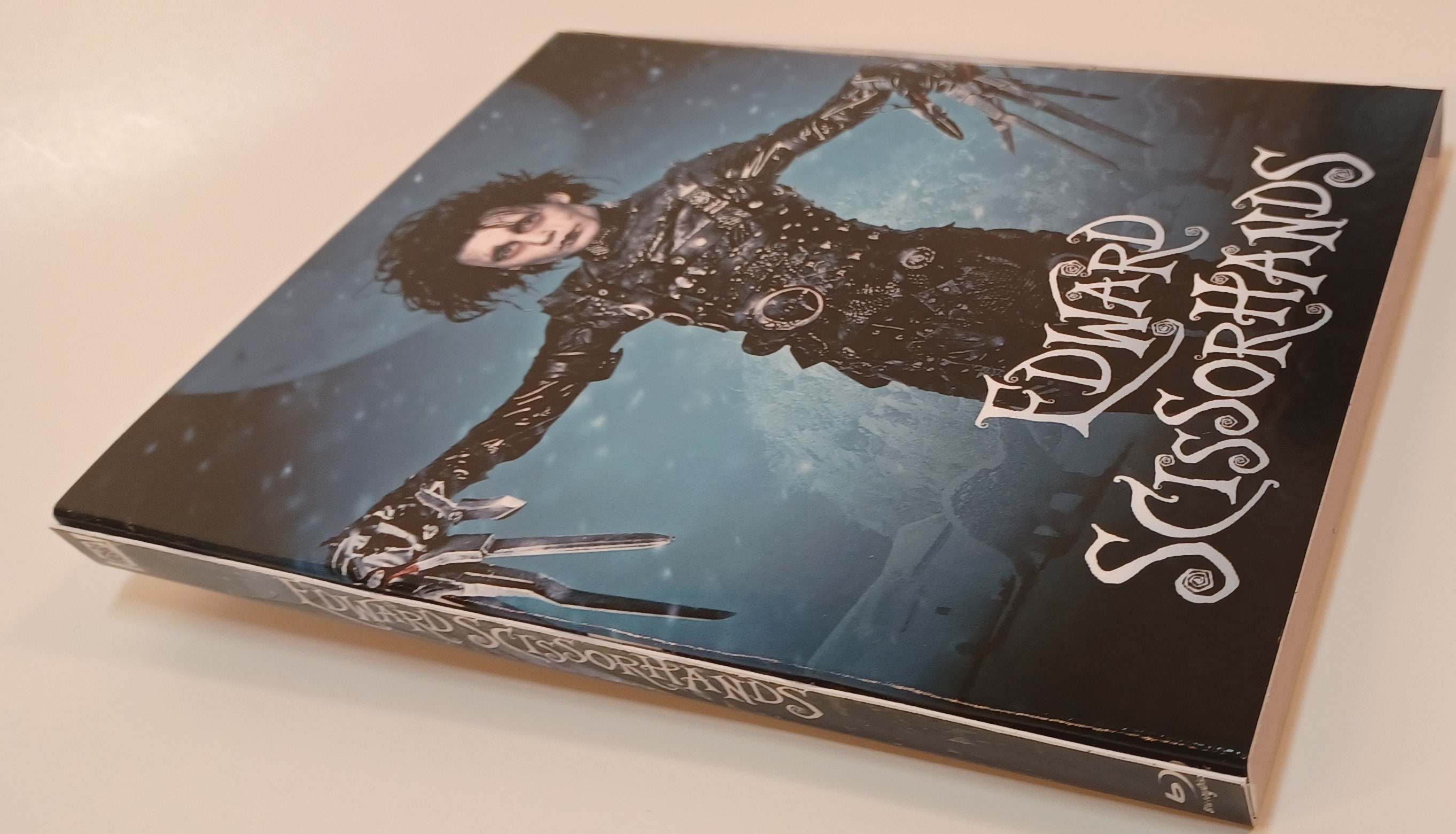 Edward Scissorhands (blu-ray)-custom Slipcover-new-box Shipping W ...