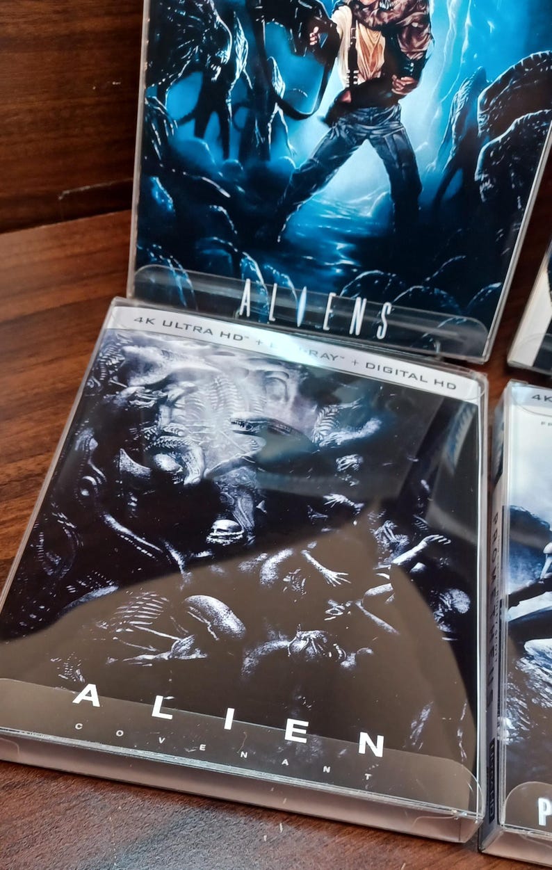 Alien/aliens/prometheus/covenant (4k)-custom Slipcovers ONLY (NO Discs ...
