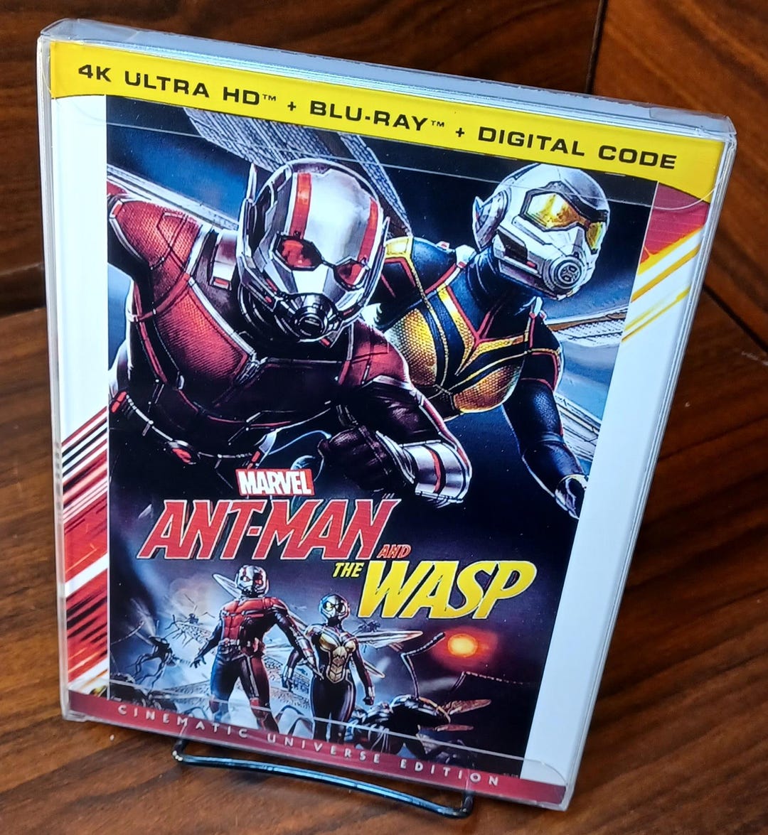 Ant-man and the Wasp (4k)-custom Slipcover ONLY (NO Discs)-w/protective ...