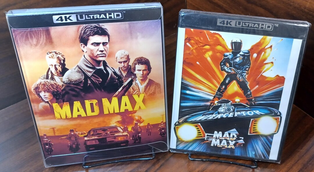 Mad Max 1979 (4k)-w/custom Slipcover/protective Sleeve-new-box S&H - Etsy