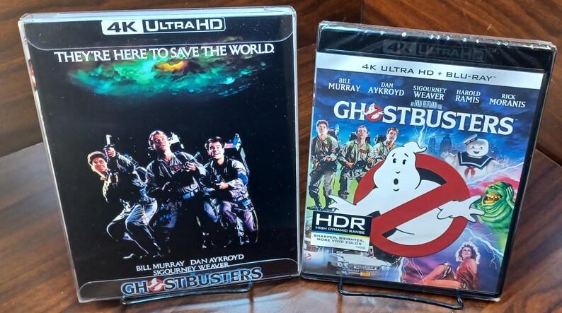 Ghostbusters 1984 (4k+blu-ray)w/custom Slipcover/protective Sleeve-new ...