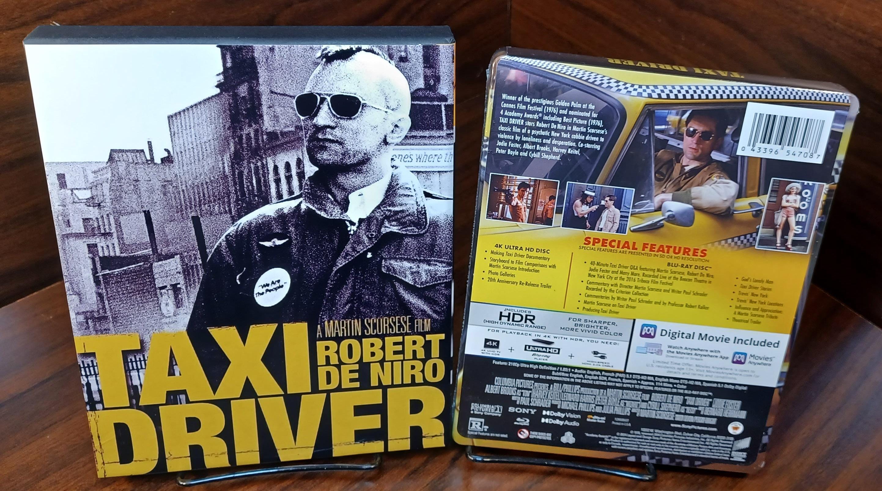 Taxi Driver 4K Steelbook-new-w/custom Design Steelbook Protector-box S ...