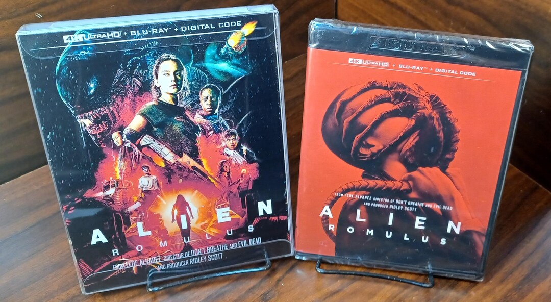 ALIEN Romulus (4k+blu-ray)-new-custom Slipcover W/protective Sleeve-box ...