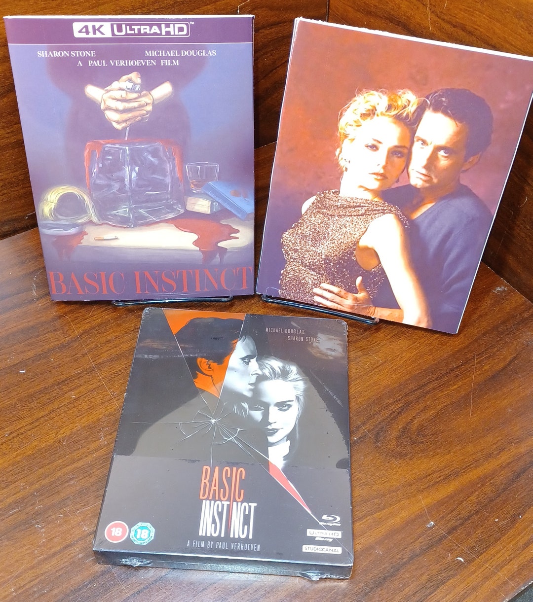 Basic Instinct 4K Steelbook EU Import-custom Slipcover-new-box Shipping ...