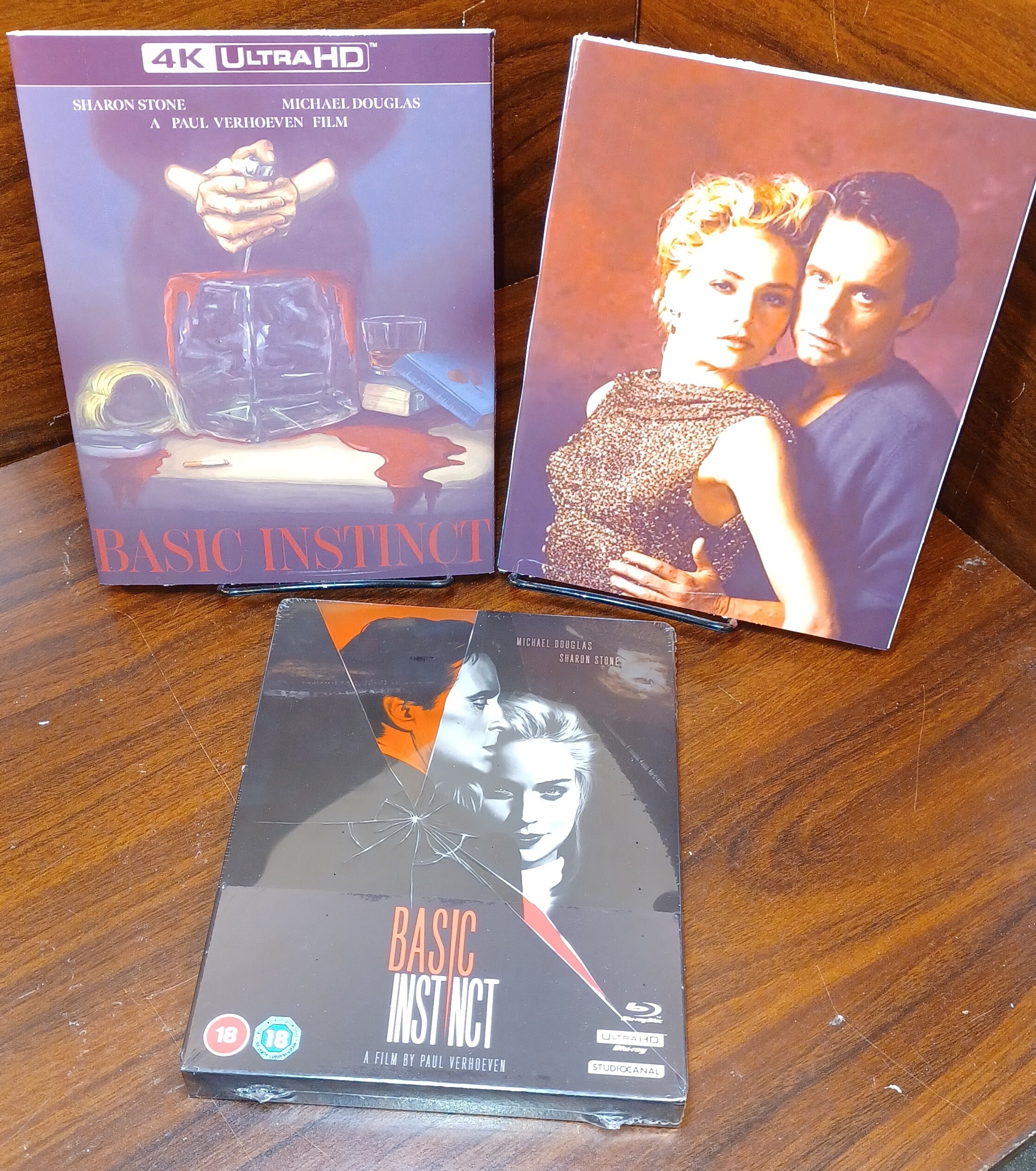 Basic Instinct 4K Steelbook EU Import-custom Slipcover-new-box Shipping ...