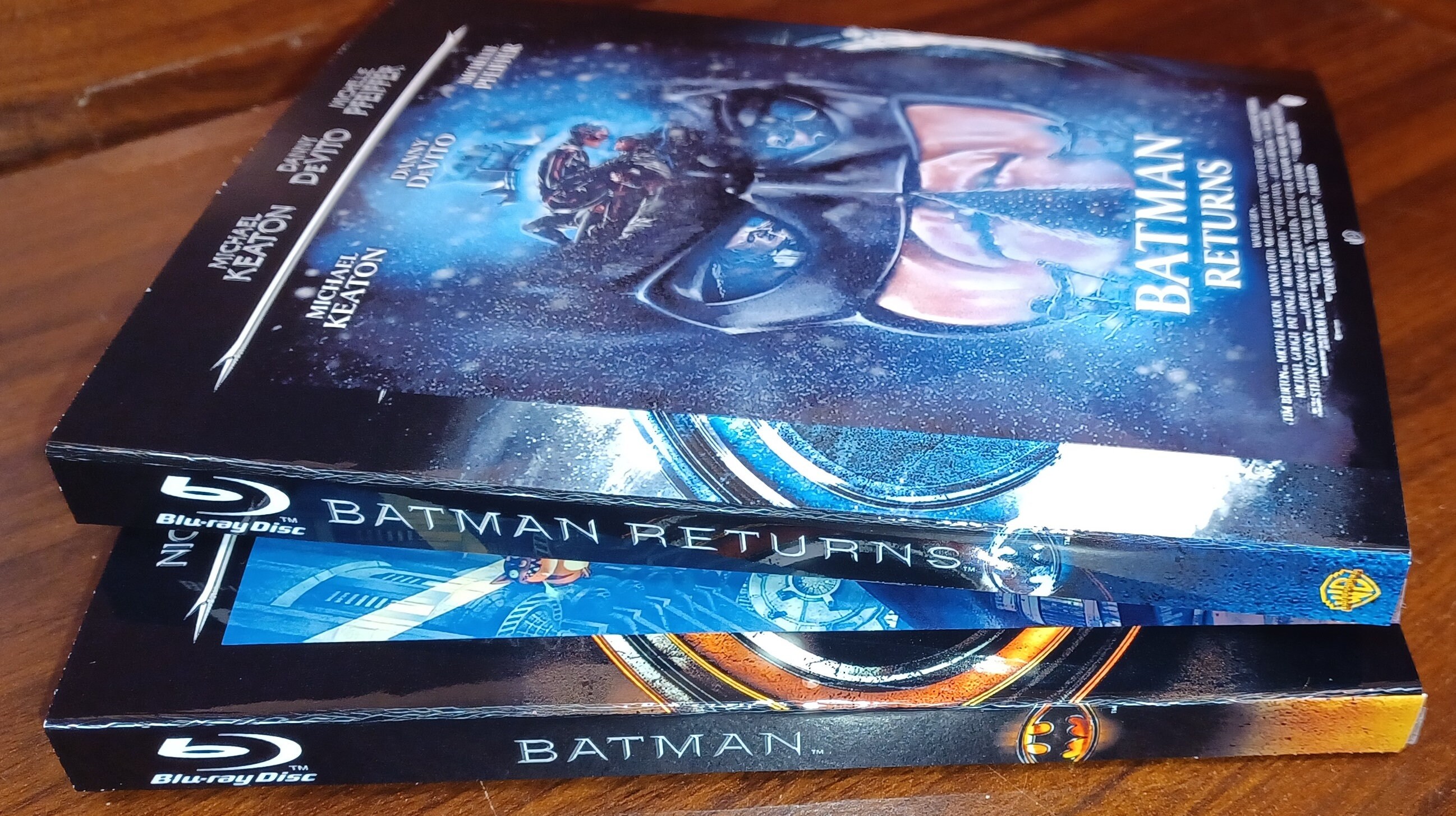 Batman 1989 Returns Blu-ray-custom Slipcovers ONLY NO DISCS Box ...