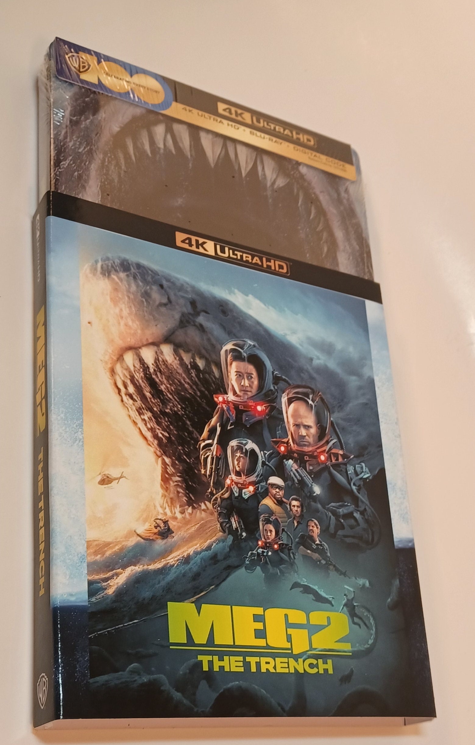 MEG 2 Steelbook (4k+blu-ray) With Custom Slipcover-new-box Shipping - Etsy