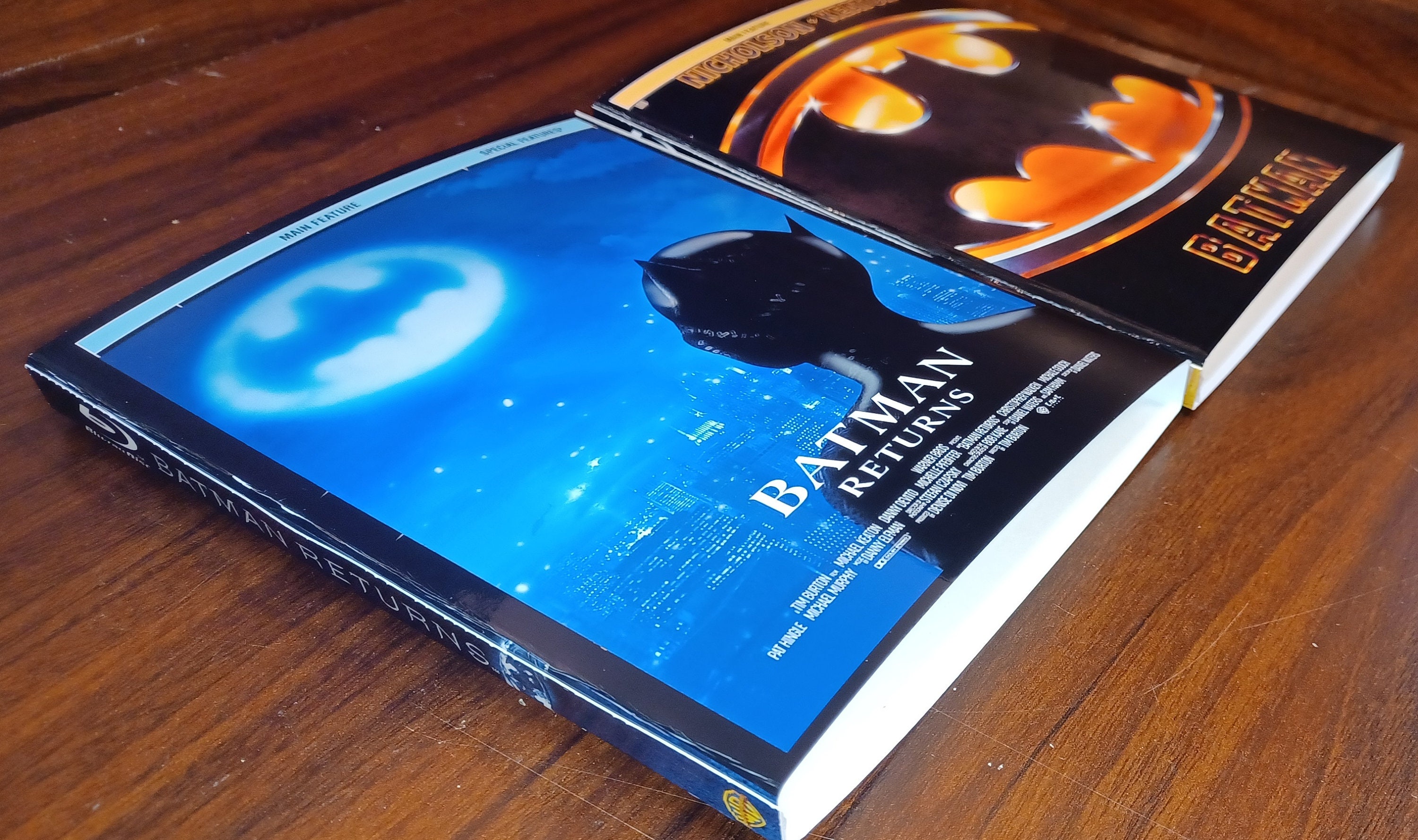 Batman 1989 Returns Blu-ray-custom Slipcovers ONLY NO DISCS Box ...