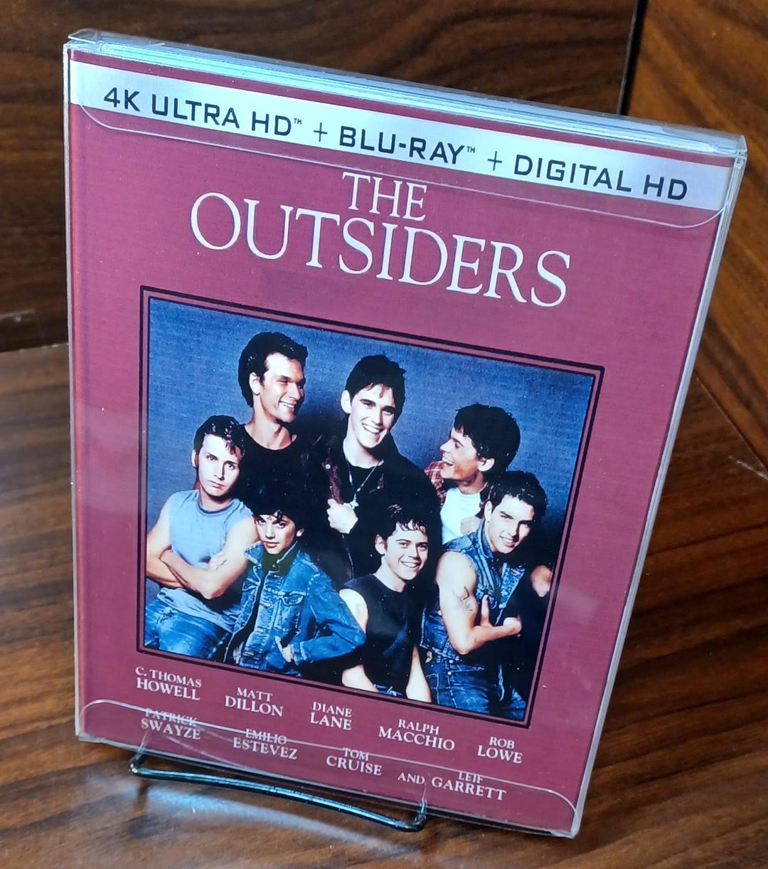 The Outsiders 4K SLIPCOVER ONLY (discs NOT Included)w/protective Sleeve ...