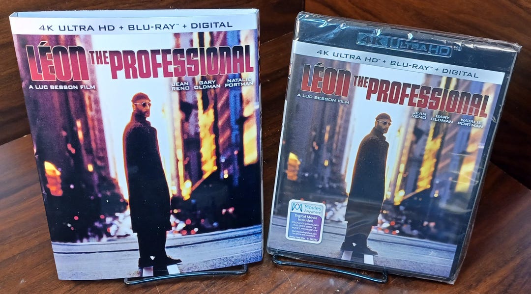 Léon the Professional (4K) New-with Custom Slipcover-box Shipping With ...