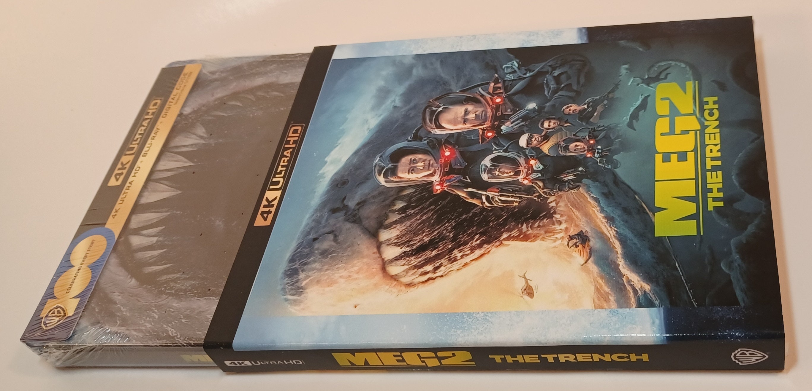 MEG 2 Steelbook (4k+blu-ray) With Custom Slipcover-new-box Shipping - Etsy