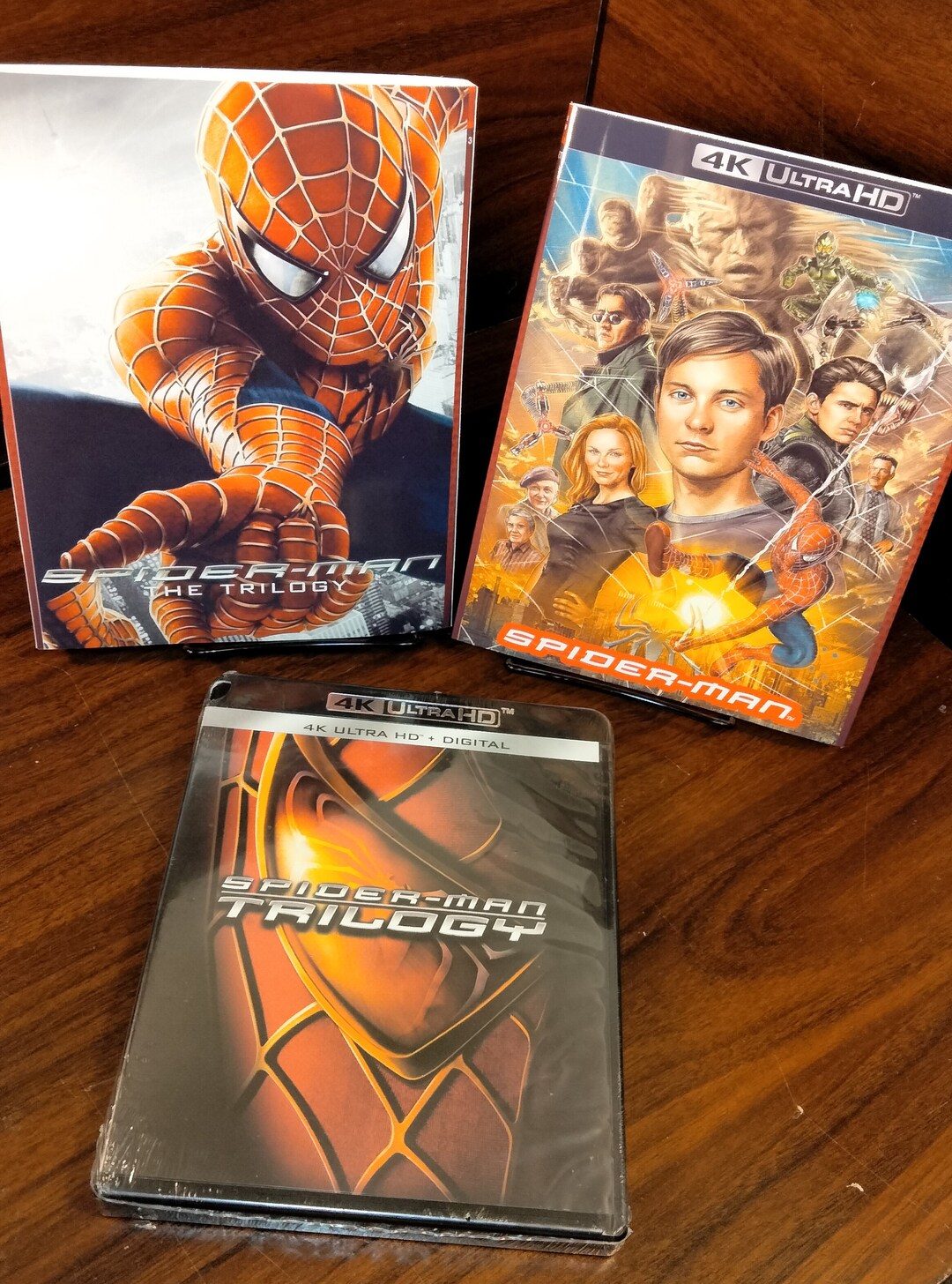 Spider-man Trilogy 4kdigitalcustom Slipcover-new-box Shipping W ...