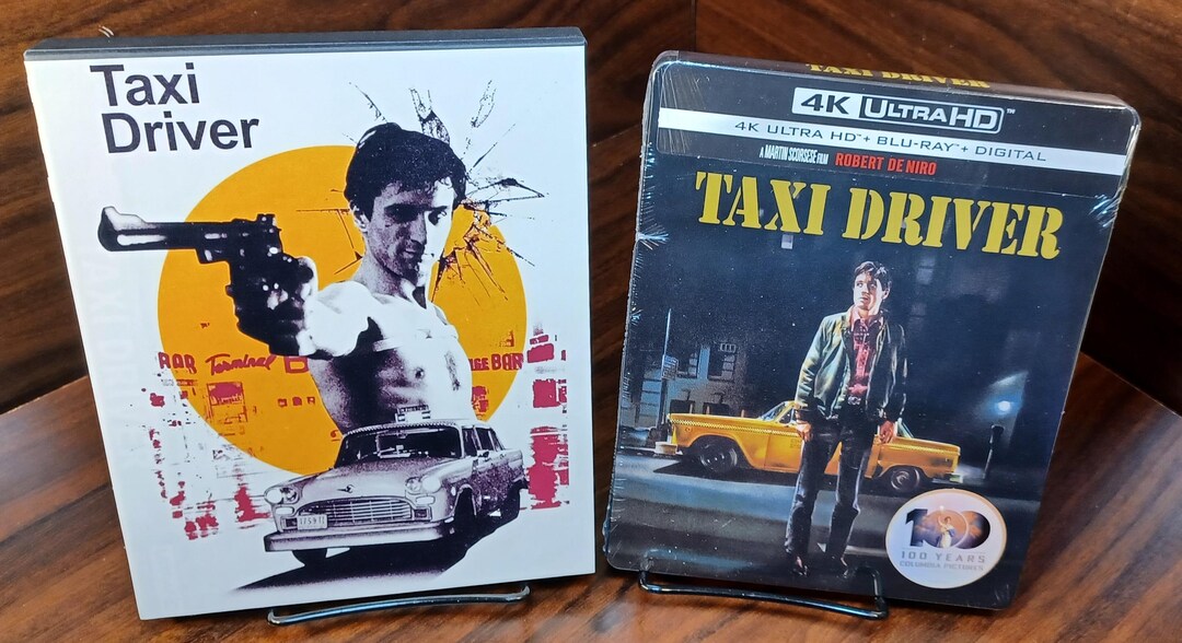 Taxi Driver 4K Steelbook-new-w/custom Design Steelbook Protector-box S ...
