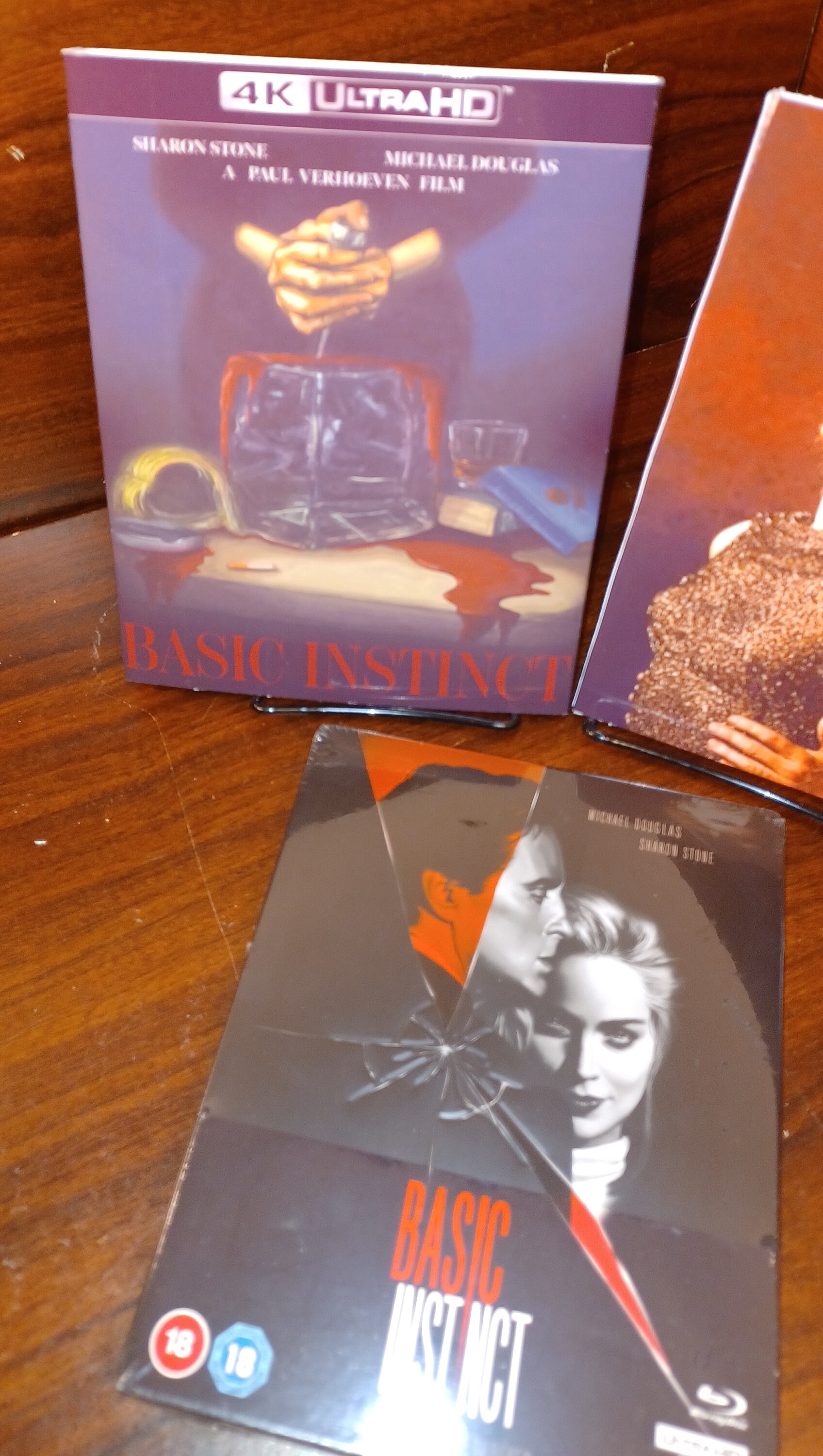 Basic Instinct 4K Steelbook EU Import-custom Slipcover-new-box Shipping ...
