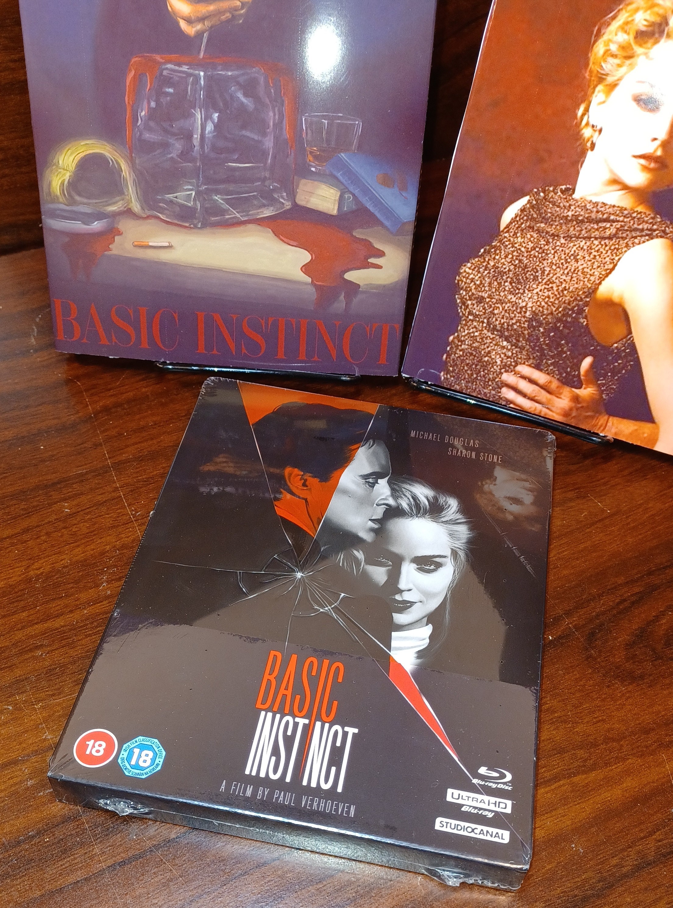 Basic Instinct 4K Steelbook EU Import-custom Slipcover-new-box Shipping ...