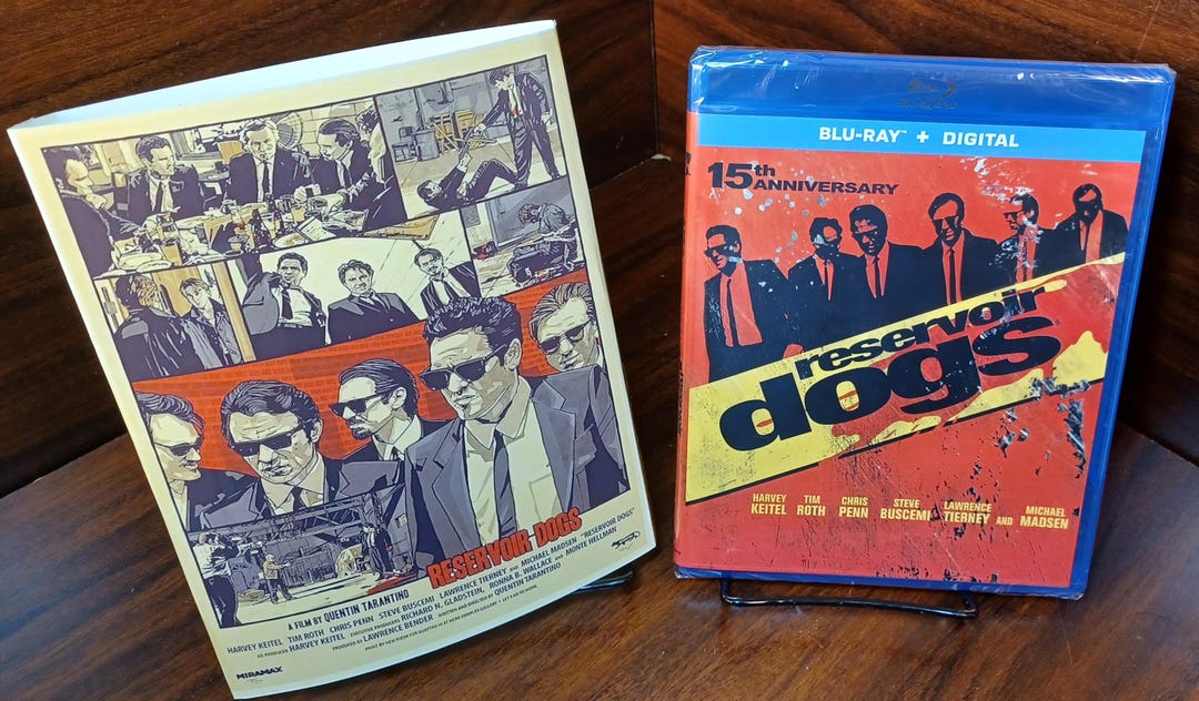 Reservoir Dogs (blu-ray) With Custom Slipcover-new (sealed)-box ...