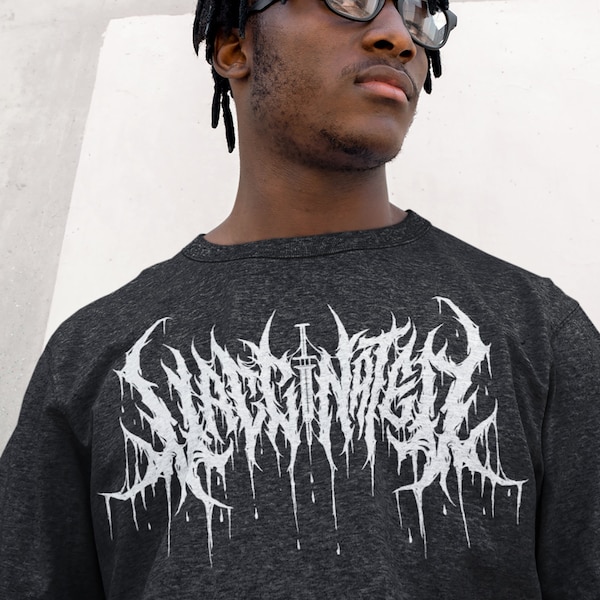 Black Metal Shirt - Etsy