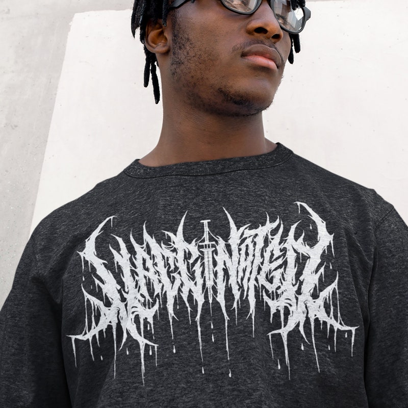 Black Metal Shirt - Etsy