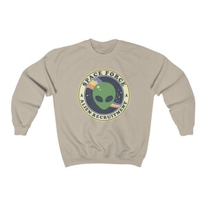 Alien Recruitment Space Force Sweater - Alien Gifts, Alien Love, Space ...